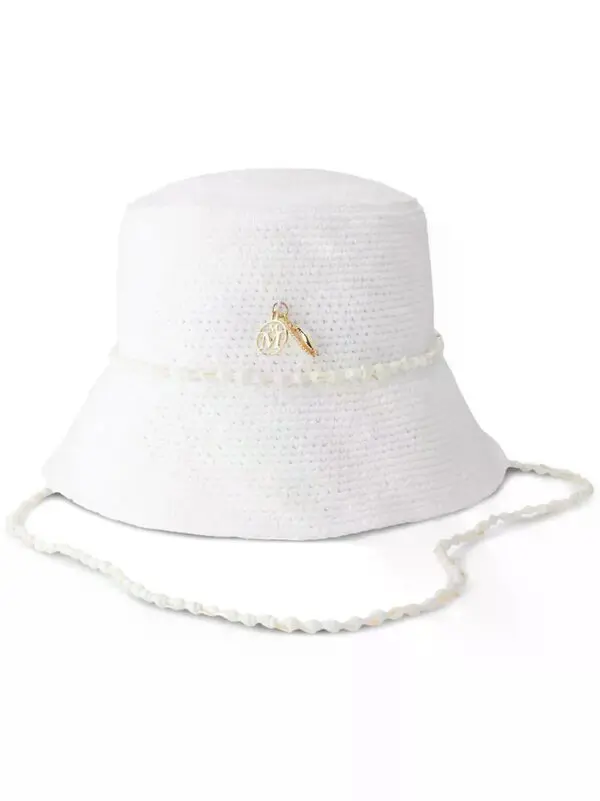 MAISON MICHEL Axel Knitted Bucket Hat