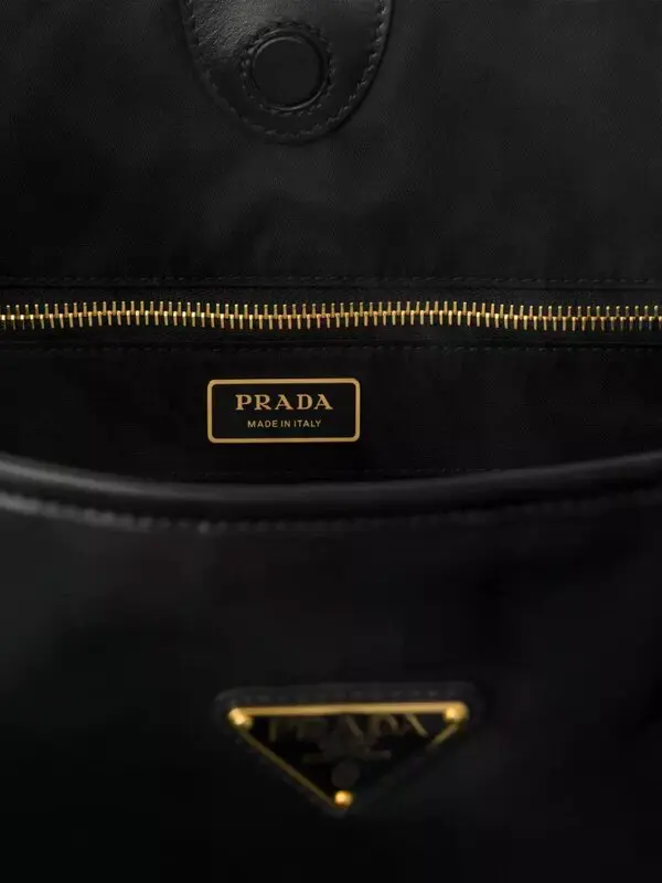 Prada Large Mariner Shoulder Bag - Black