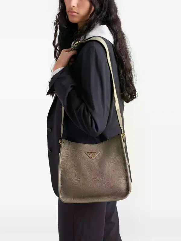 Prada Medium Leather Shoulder Bag