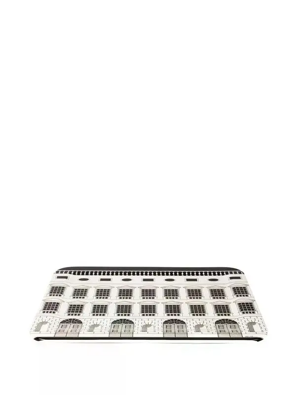FORNASETTI Architettura Decorative Tray - Black