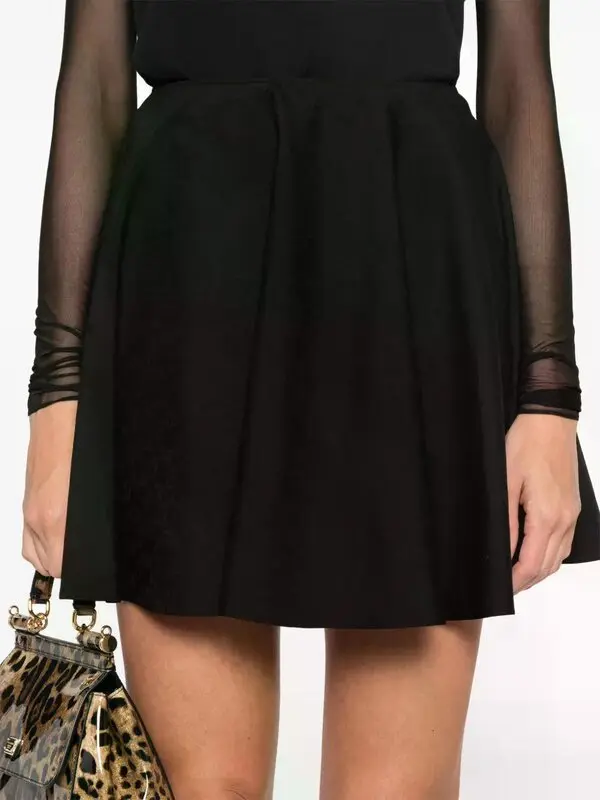 Givenchy Logo-jacquard Mini Skirt