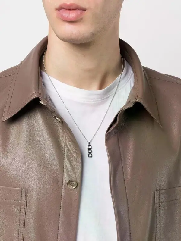 Tom Wood Sterling Pendant Necklace