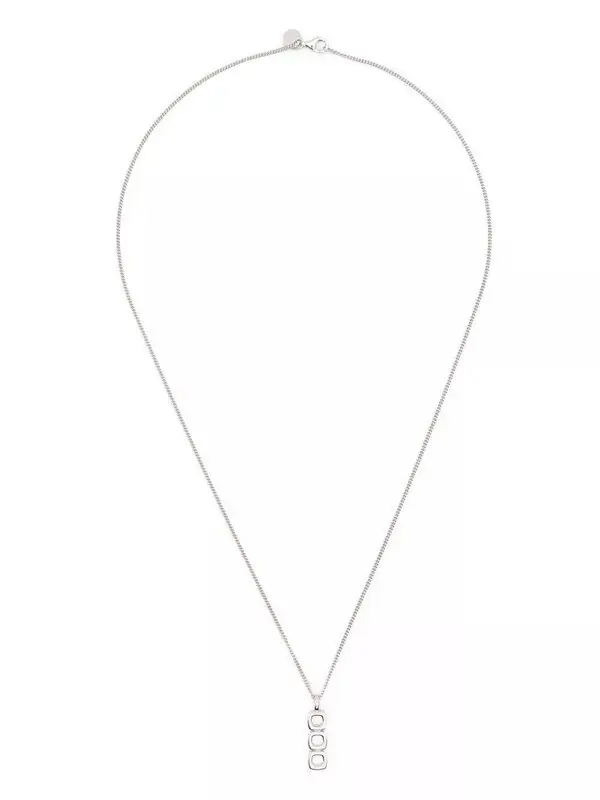 Tom Wood Sterling Pendant Necklace