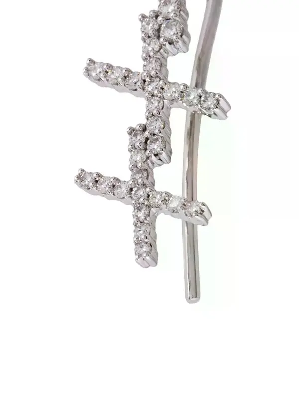 ALINKA 18kt White Gold Katia Diamond Cuff Earring