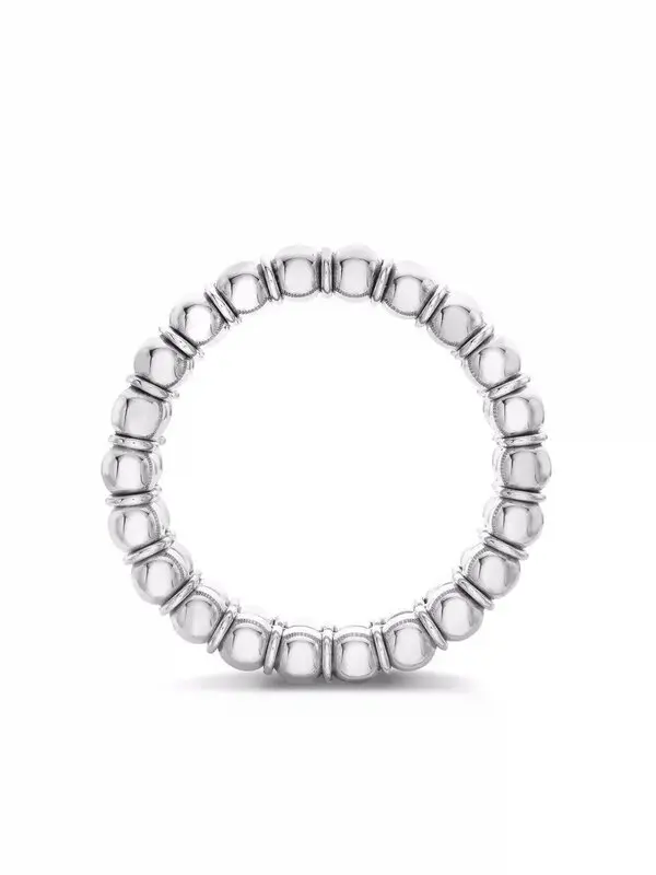 PRAGNELL 18kt White Gold Bohemia Three-row Ring - Silver