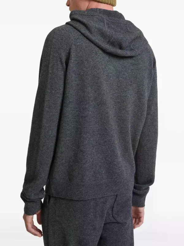 YVES SALOMON Knit Hoodie