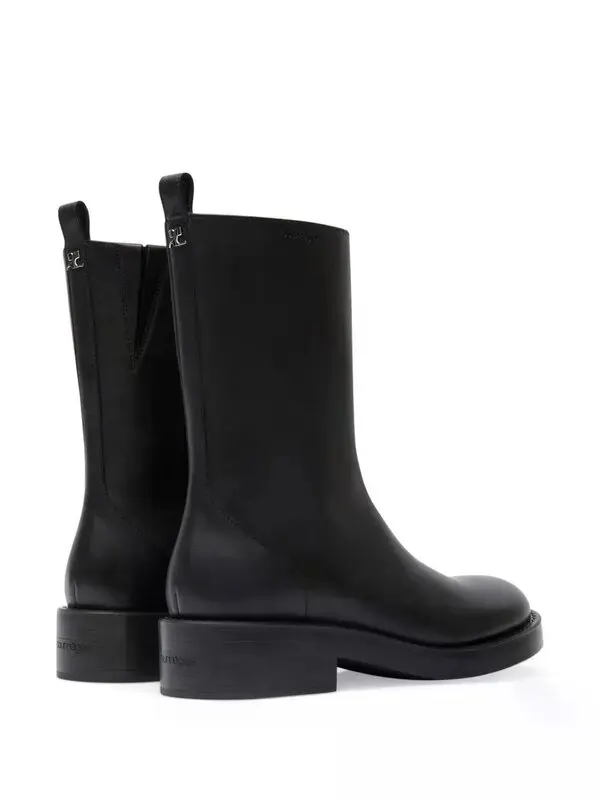 COURREGES Rider Leather Boots