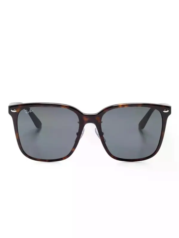Ray-ban Tortoiseshell Full Rim Sunglasses