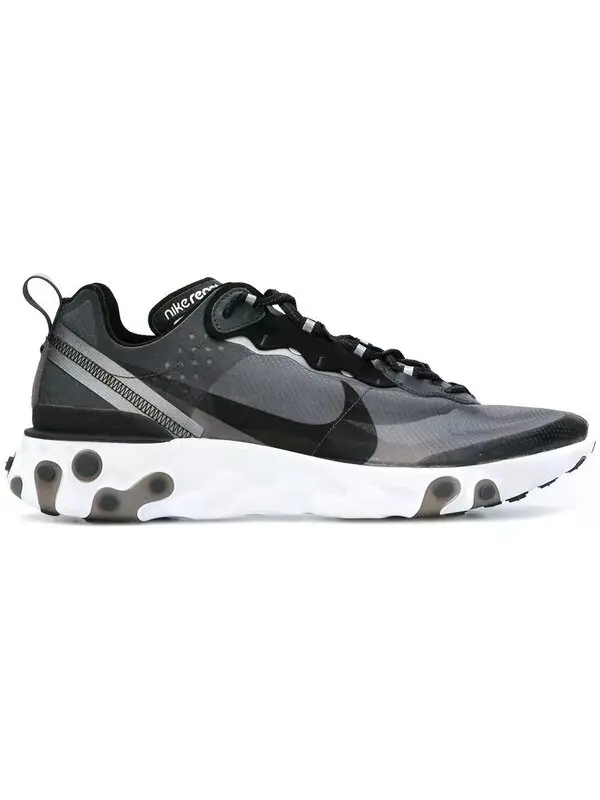Nike React Element 87 Anthracite Sneakers - Black