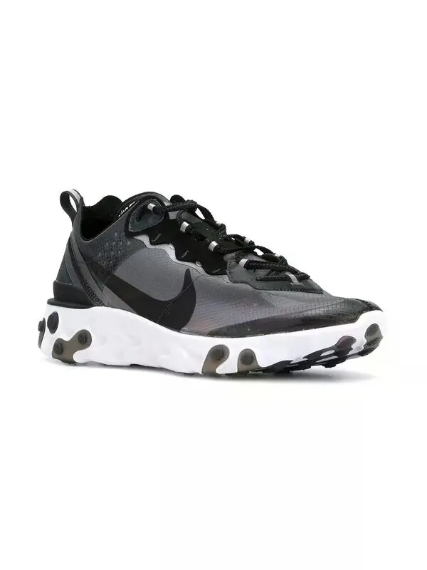 Nike React Element 87 Anthracite Sneakers - Black