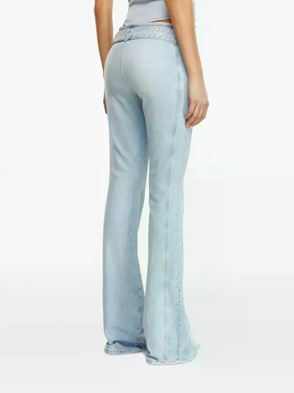 DIESEL® D-ebbey Belted Flared Jeans