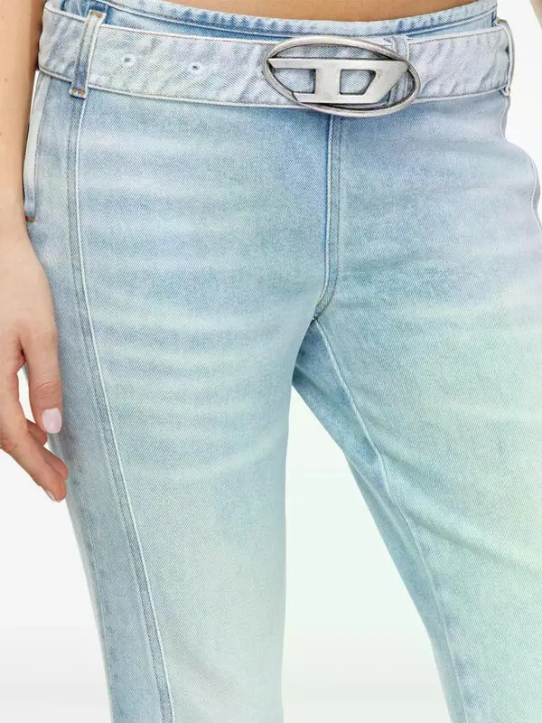 DIESEL® D-ebbey Belted Flared Jeans