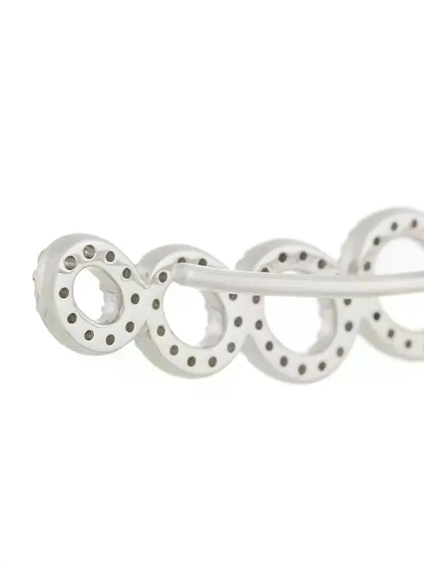 ALINKA 18kt White Gold Diamond Ear Cuff - Silver