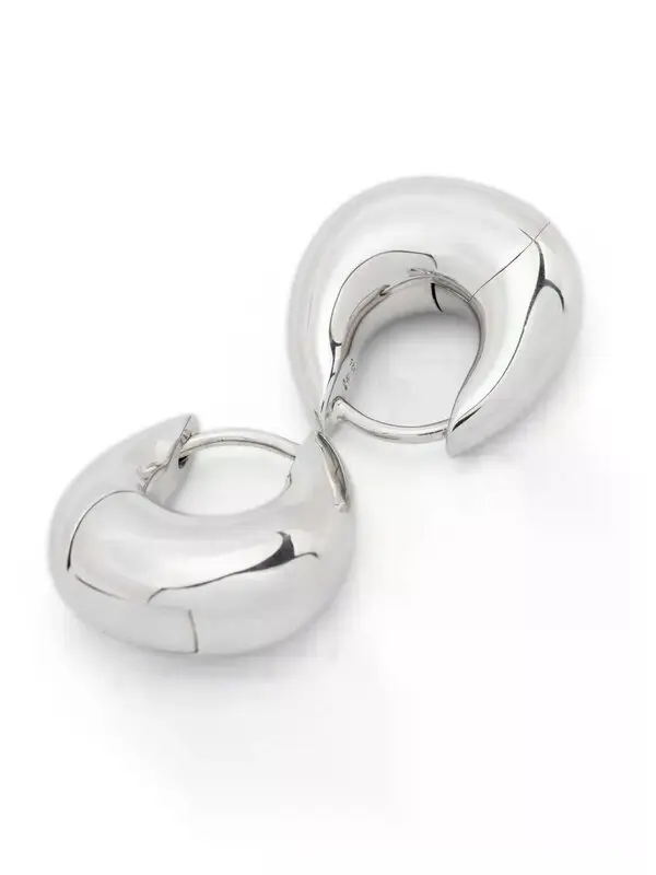 Tom Wood Small Bao Hoop Earrings