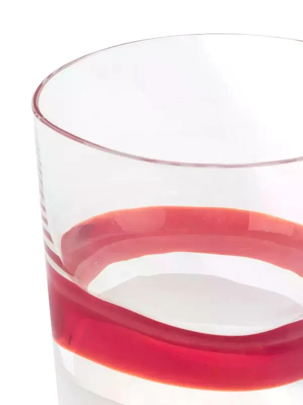 CARLO MORETTI Striped Glass - Red