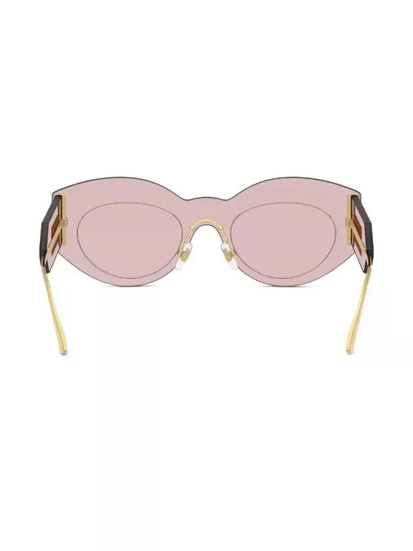 Versace Oval Frame Sunglasses
