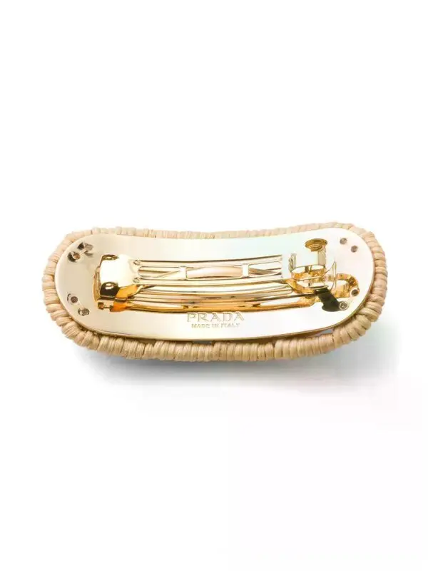 Prada Interwoven Hair Clip