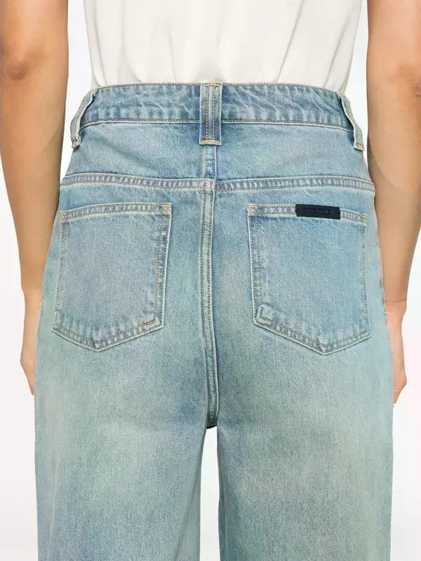 Fear Of God Washed Denim Straight Leg Jeans