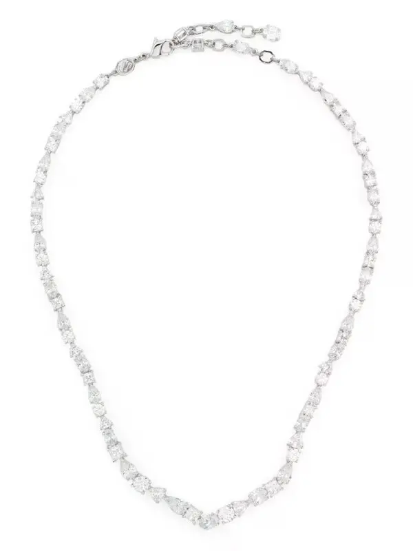 SWAROVSKI Mesmera Crystal Embellished Necklace - Silver