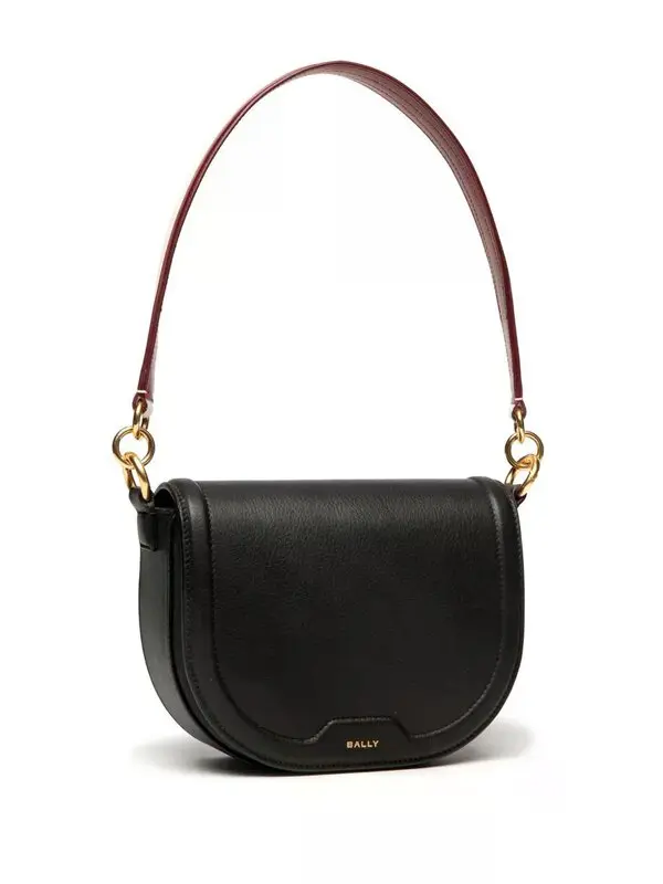 Bally Logo-stamp Leather Shoulder Bag