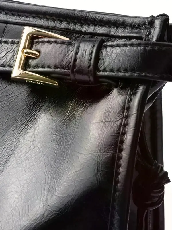 Prada Large Bonnie Tote Bag - Black
