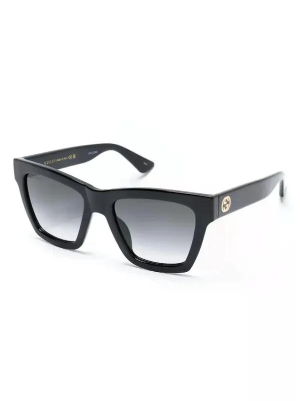 Gucci Cat Eye Sunglasses - Black