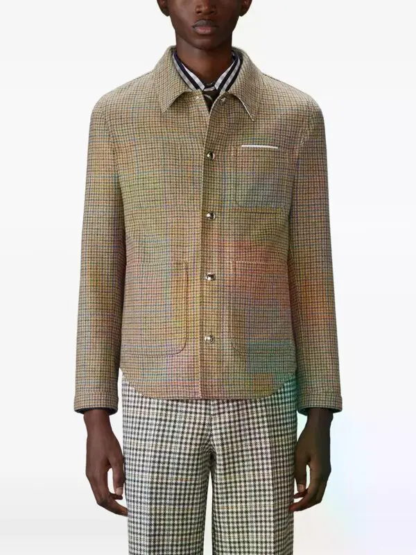 Thom Browne Checked Tweed Jacket