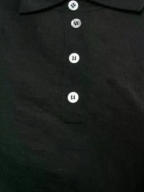 DRUMOHR Plain Polo Shirt - Black