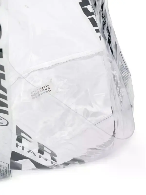MAISON MARGIELA Fragile" Shopper Tote