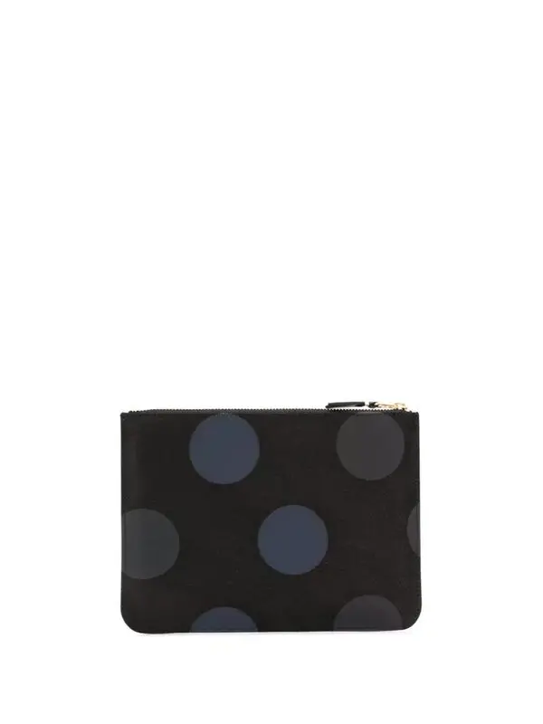 Comme Des Garçons Polka Dot Printed Wallet