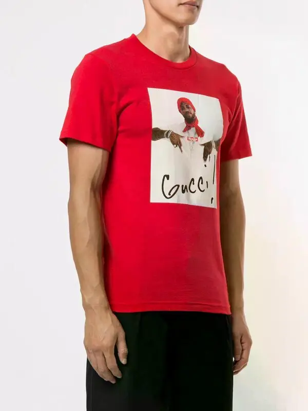 Supreme Gucci Mane Photo-print T-shirt