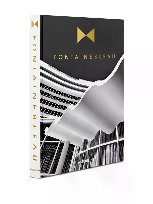 Assouline Fontainebleau Stephen Wallis Hardcover Book - Grey