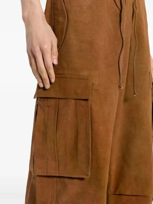 STORY MFG. Organic Cotton Cargo Trousers