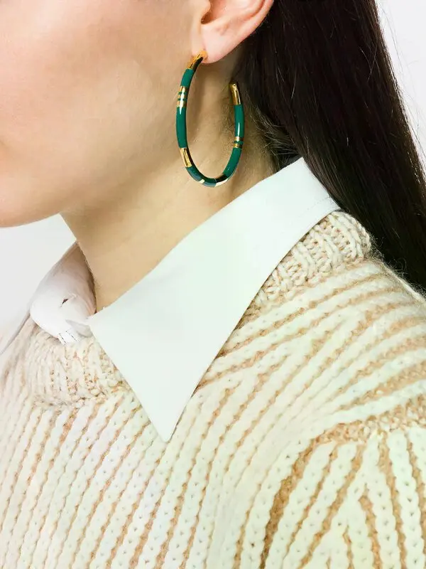 AURÉLIE BIDERMANN Positano Hoop Earrings
