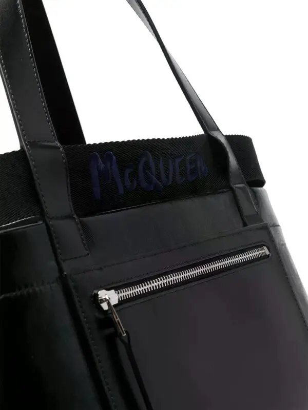 Alexander McQueen Coated Finish Shoulder Bag
