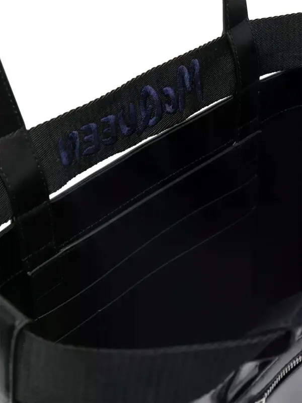 Alexander McQueen Coated Finish Shoulder Bag