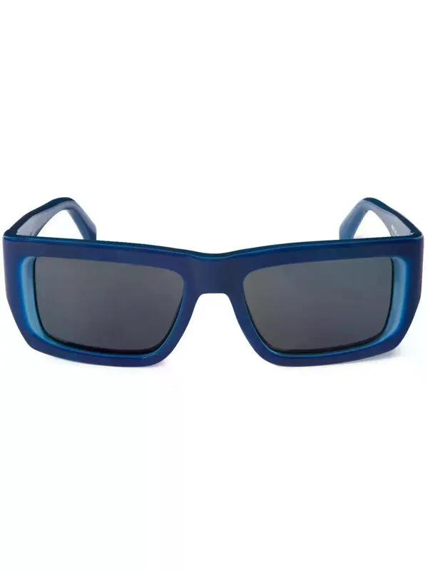 Off-White Prescott Square-frame Sunglasses - Blue