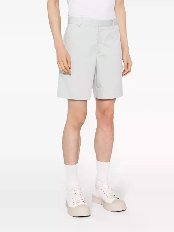 Off-White Cotton Chino Shorts