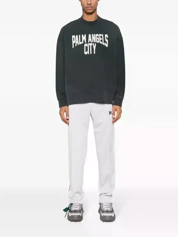 Palm Angels Monogram-embroidered Track Pants
