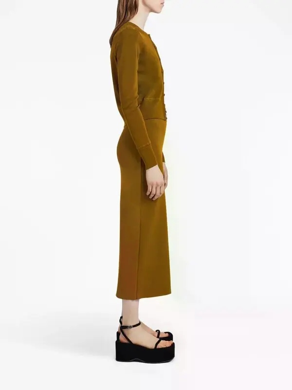 Proenza Schouler Round Neck Button-up Cardigan