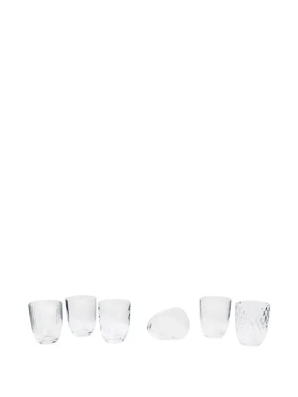 NASONMORETTI Idra Water Glass Set Of Six