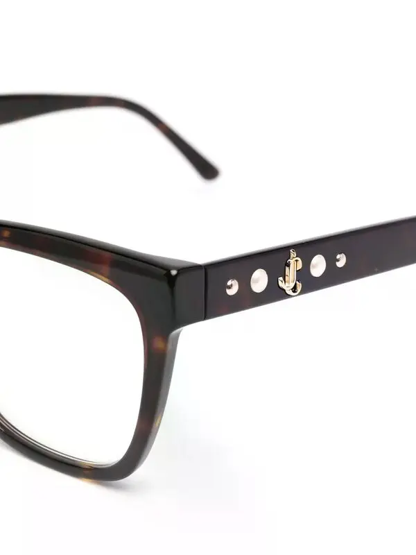 JIMMY CHOO Square Frame Eyeglasses