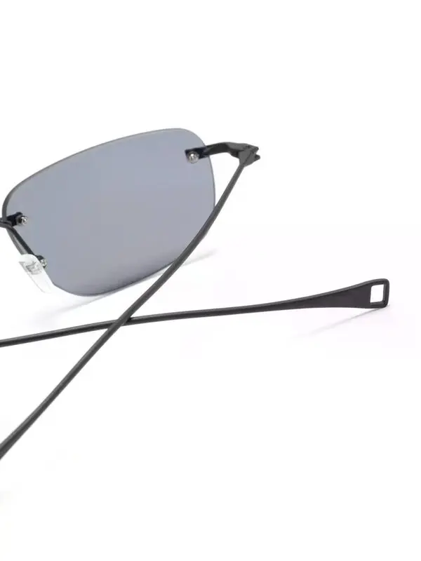 Dita Rectangle-frame Sunglasses