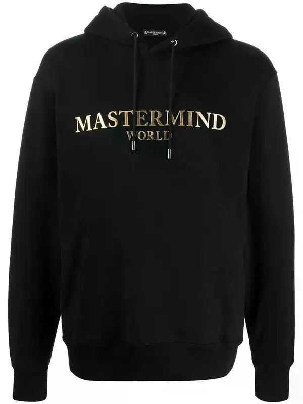 MASTERMIND WORLD Logo Plaque Hoodie