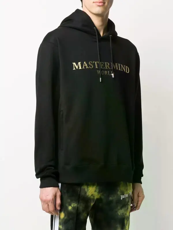 MASTERMIND WORLD Logo Plaque Hoodie