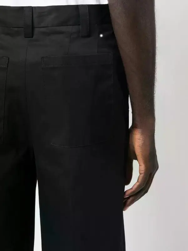 PT TORINO Cropped Pleated Trousers