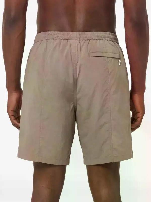 AMI Paris Panelled Swim Shorts