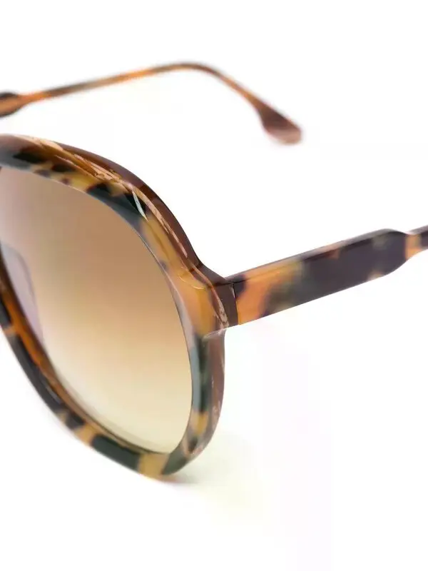 Victoria Beckham Oversized Tortoiseshell-frame Sunglasses