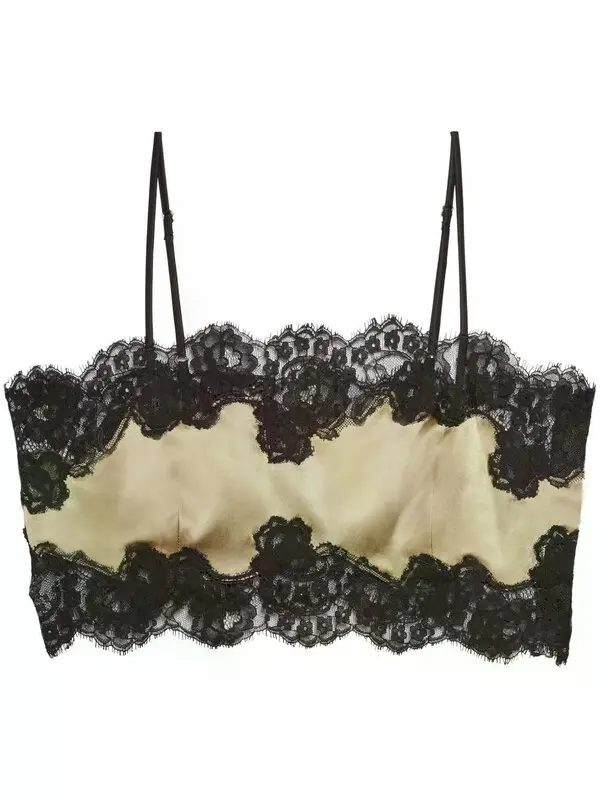 FLEUR DU MAL Lace Bandeau Top