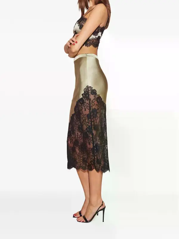 FLEUR DU MAL Lace Bandeau Top